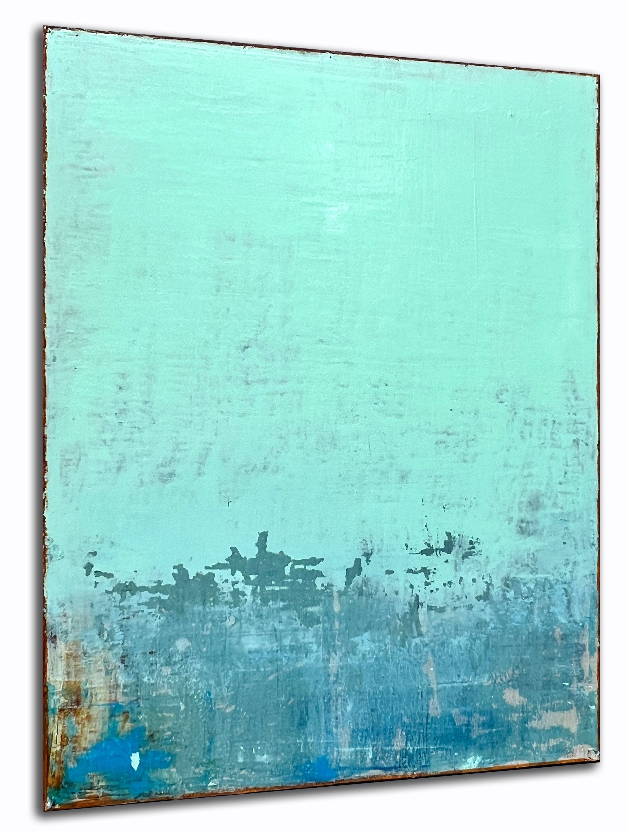 Peeling Mint | 30"x40"